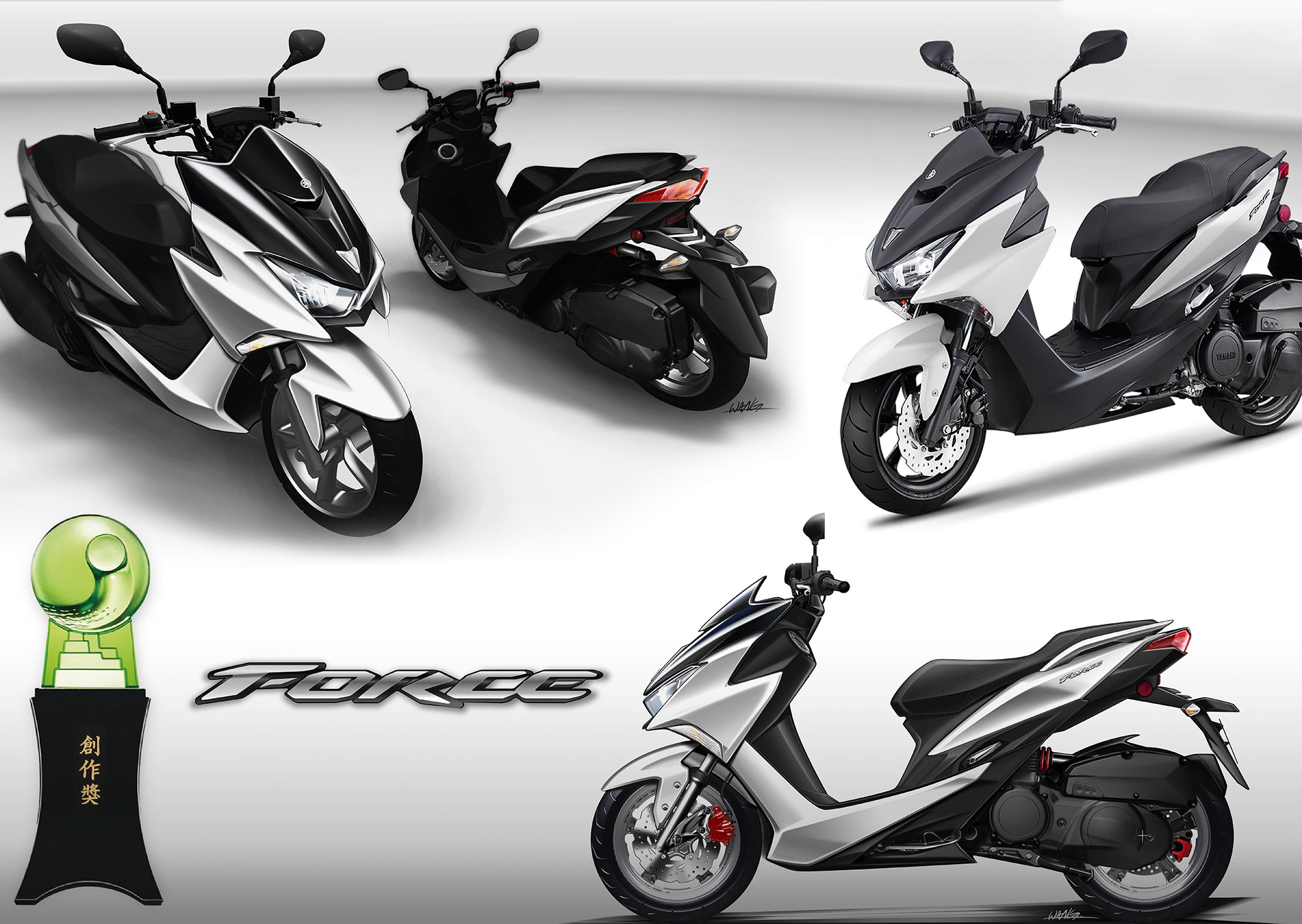 叫座又叫好 銷售王「FORCE」勇奪國家發明創作獎 | 訊息中心 | YAMAHA 台灣山葉機車